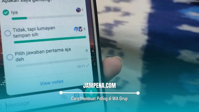 Cara Membuat Polling di WA Grup Android dan iOS