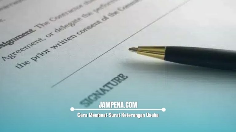 Cara Membuat Surat Keterangan Usaha (SKU) Beserta Contohnya